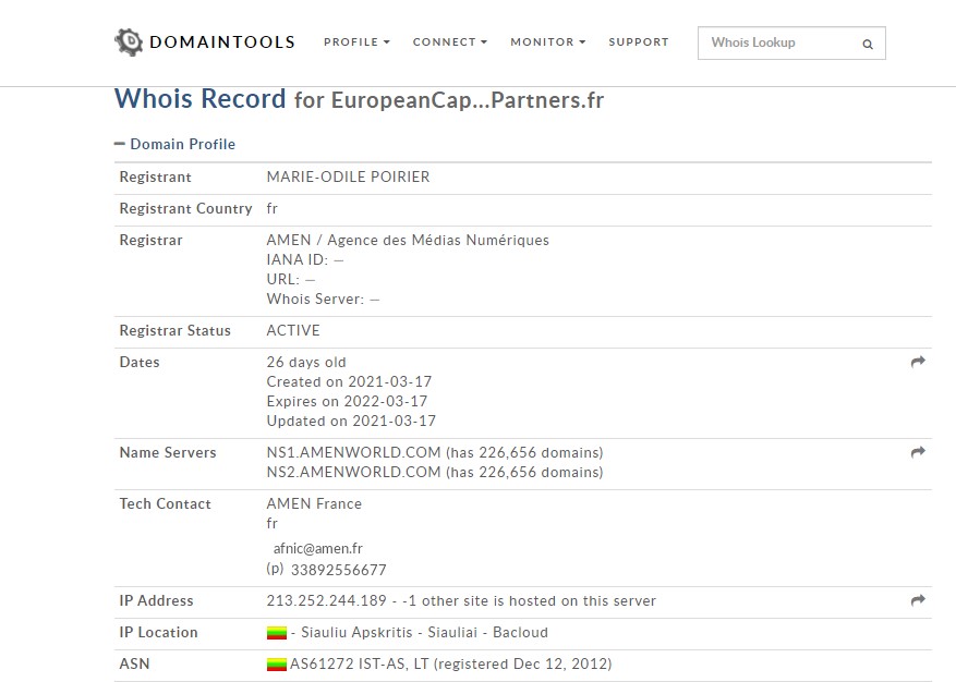 Europeancapitalpartners.fr : un site d’arnaque sur la liste noire de l ...