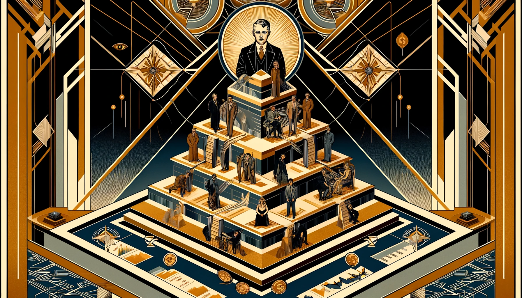 Comprendre la structure hiérarchique des pyramides de Ponzi